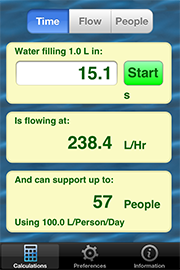 BucketFlow – Water Flow Rate Calculator | Joalah Designs
